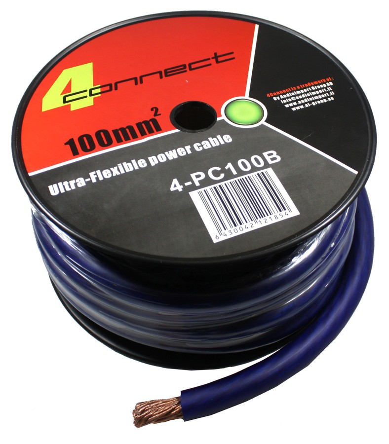 FOUR Connect 4-PC100B power cable 100mm2 blue 12m - scrdistribution.co.uk